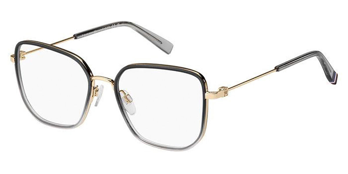Tommy Hilfiger TH 2057 MVU Glasses Azure Blue/Gold | VisionDirect Australia