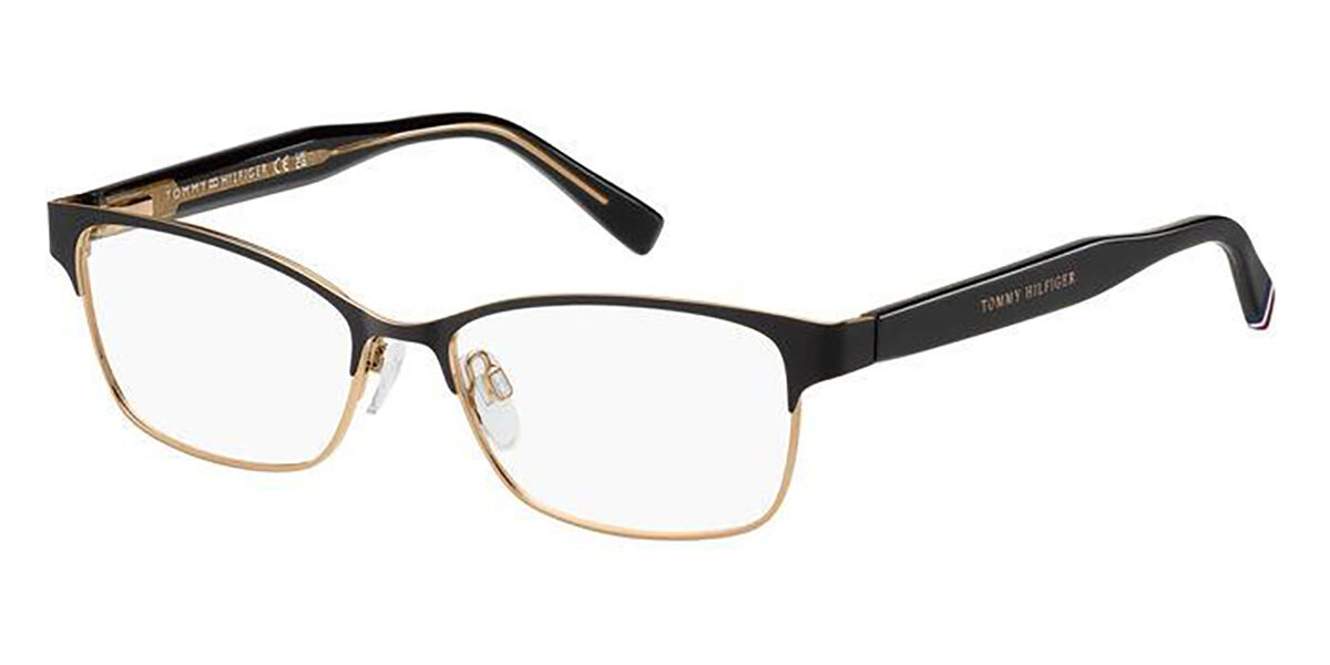 Tommy Hilfiger TH 2107 1UV Glasses Matte Black/Copper Gold ...