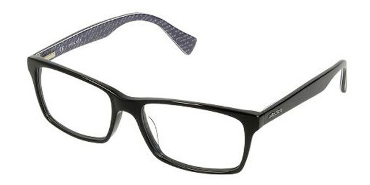 Police V1915 SCRIPT 1 700 Eyeglasses in Shiny Black | SmartBuyGlasses USA