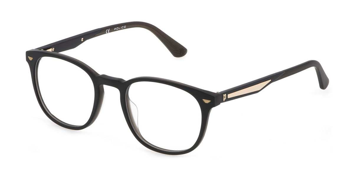 Police Vplf02 06bl Eyeglasses In Black Smartbuyglasses Usa