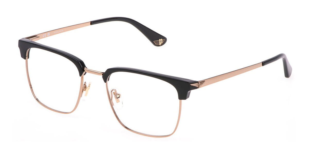 Police VPLL64 TAILWIND EVO 6 08FE Eyeglasses in Shiny Tan Camel/Black ...