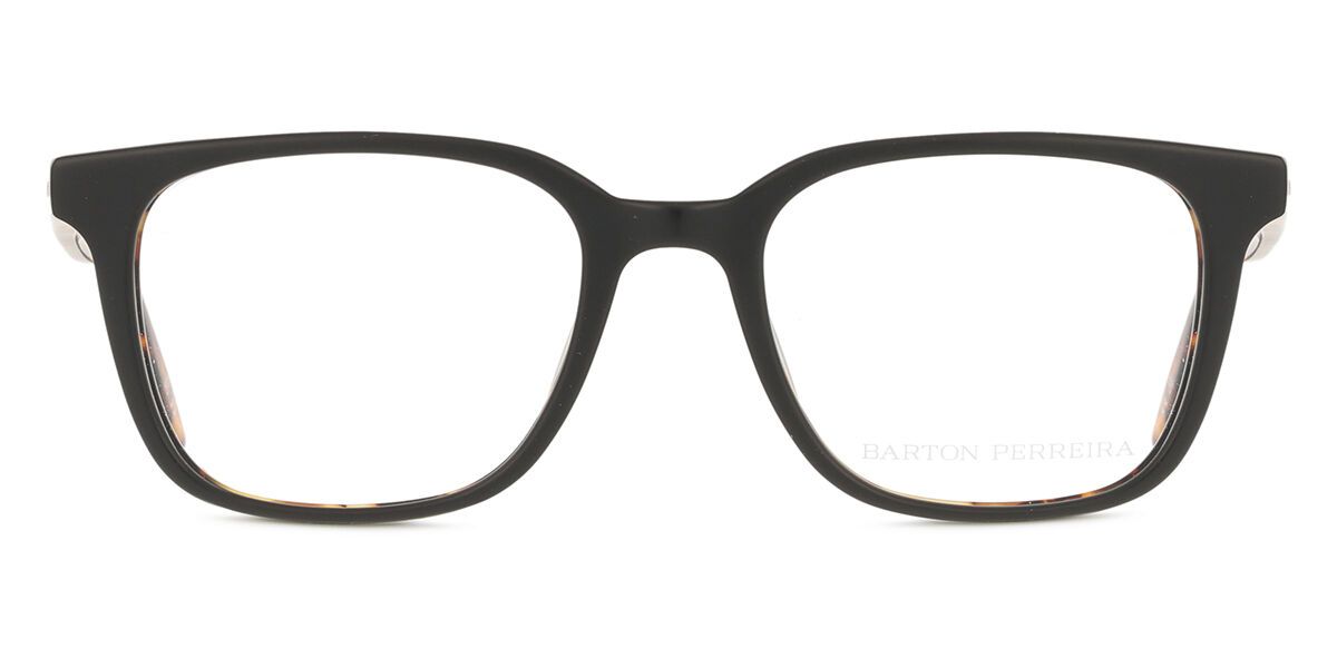 Barton Perreira Joe BP5033 1HQ Square Matte Black on Amber Tortoise ...