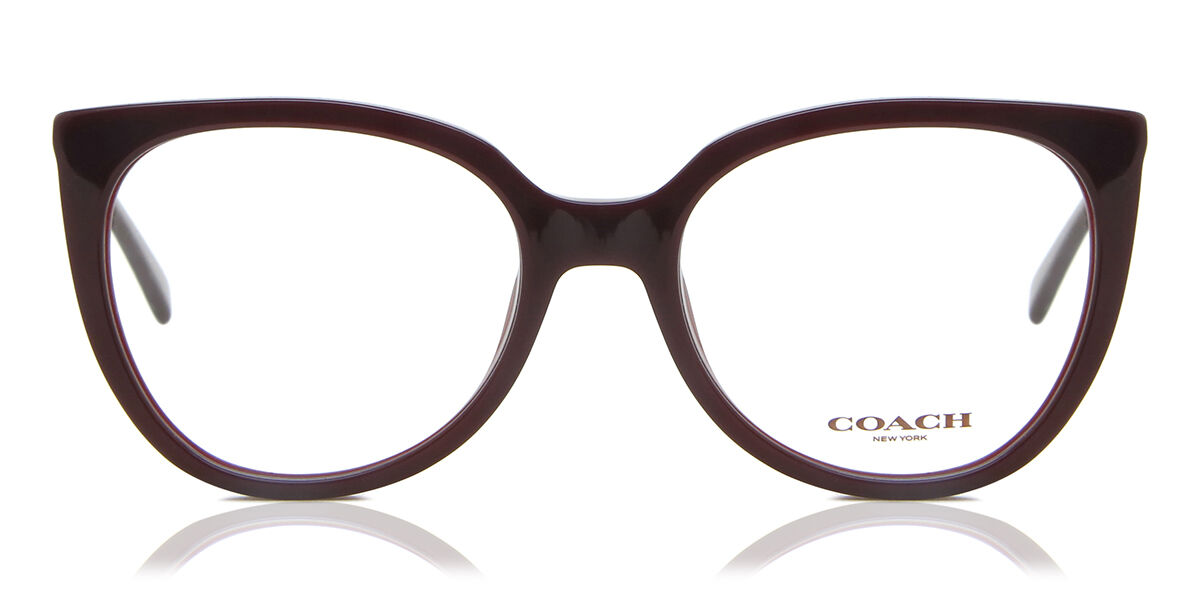 Coach HC6125 5509 Glasses Oxblood Burgundy | SmartBuyGlasses Canada