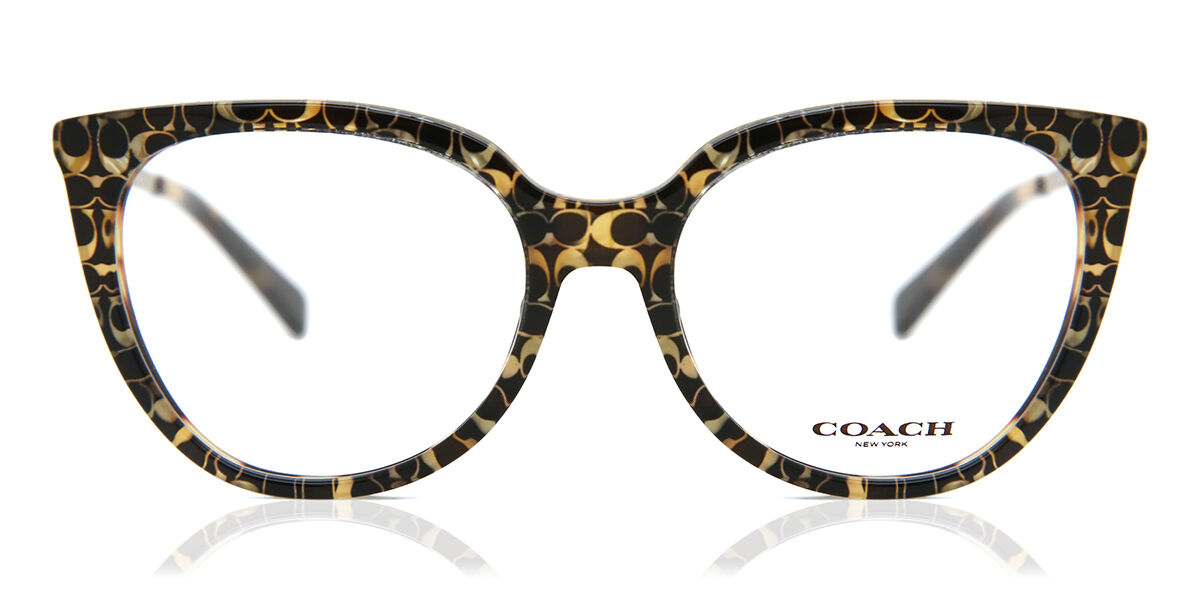 Coach HC6125 5519 Oval Spotty Tortoise Eyeglasses | SmartBuyGlasses US