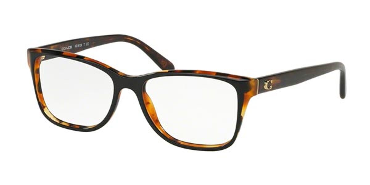 Coach HC6129 5446 Eyeglasses in Black/Tortoise | SmartBuyGlasses USA