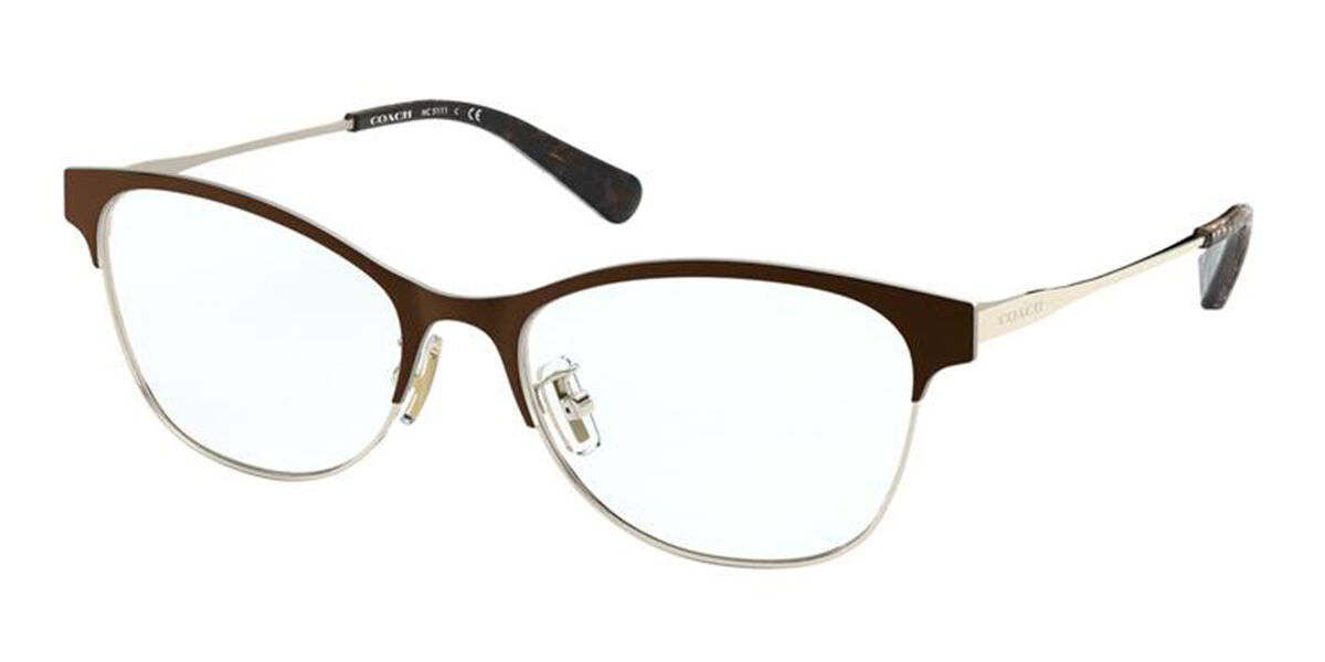 Coach HC5111 9347 Glasses Brown/Shiny Light Gold | SmartBuyGlasses UK