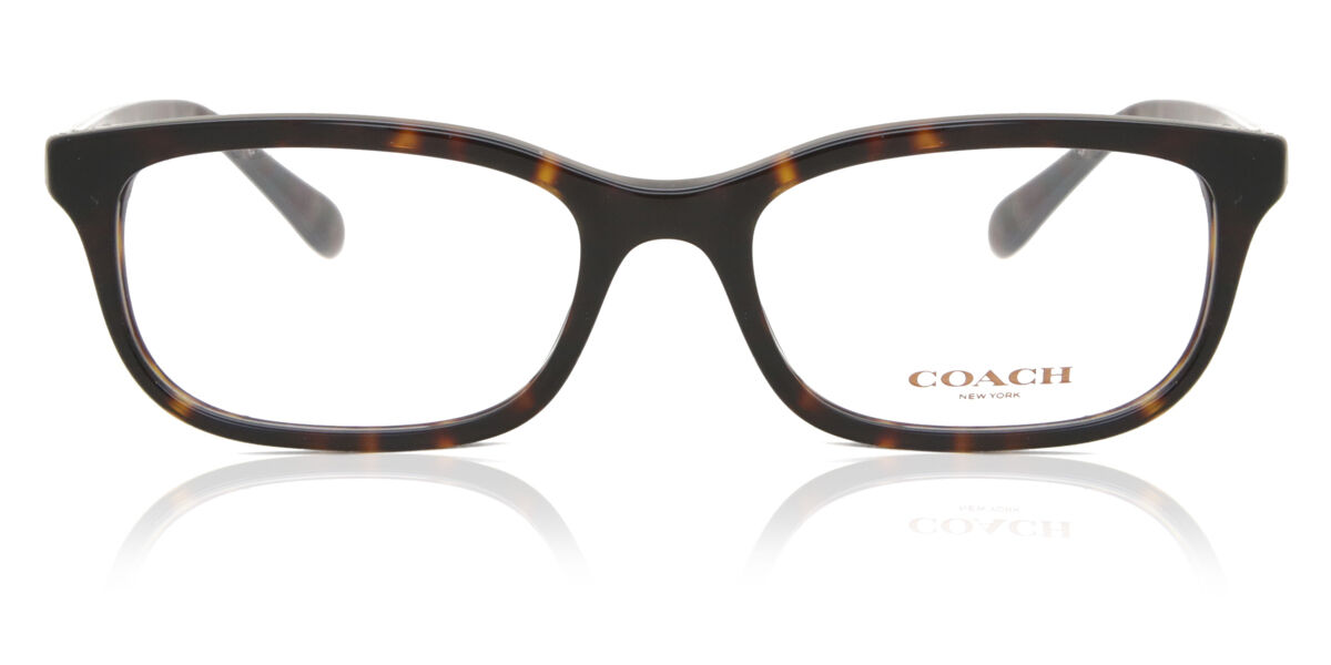 Coach HC6174 5120 Glasses Dark Tortoise | VisionDirect Australia