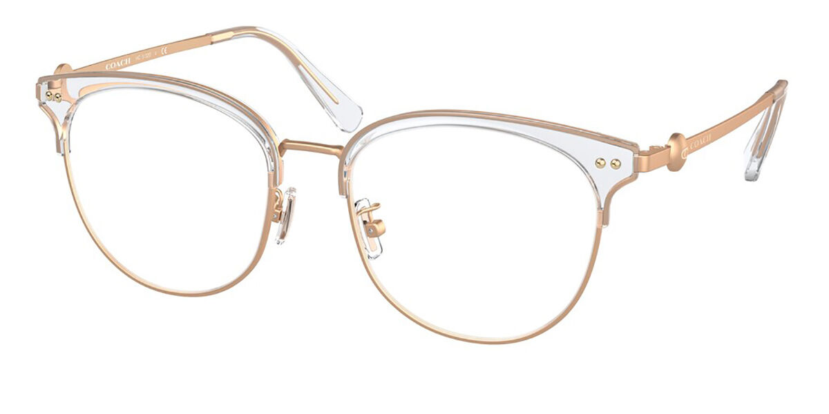 Coach HC5132D Asian Fit 5111 Eyeglasses in Gold Clear | SmartBuyGlasses USA