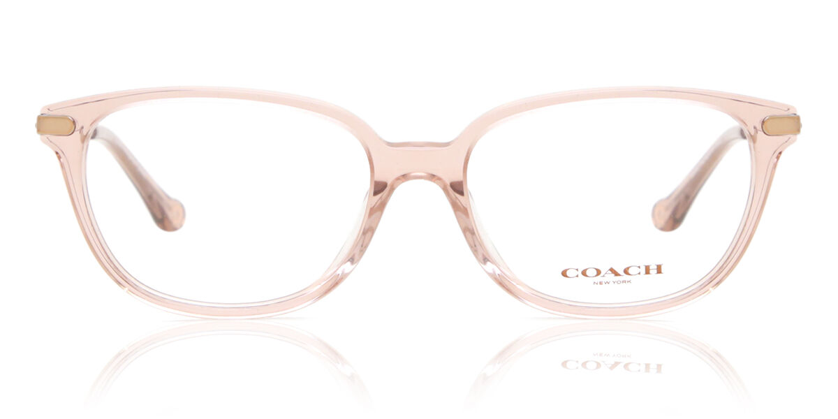 Coach HC6185 5668 Eyeglasses in Transparent Powder Pink ...