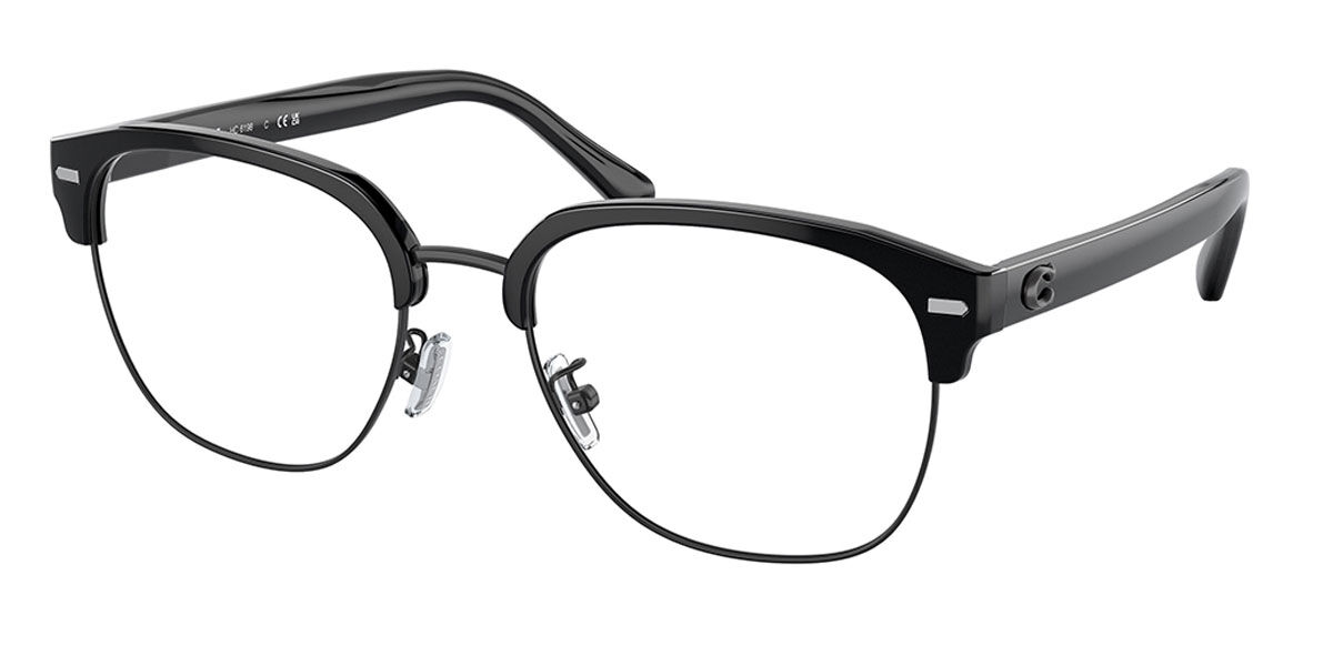 Coach HC6198 5002 Glasses Black | VisionDirect Australia