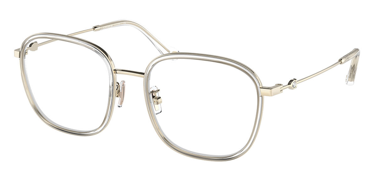 Anteojos Recetados Coach HC5142BD Asian Fit 5111 Clear on Gold ...