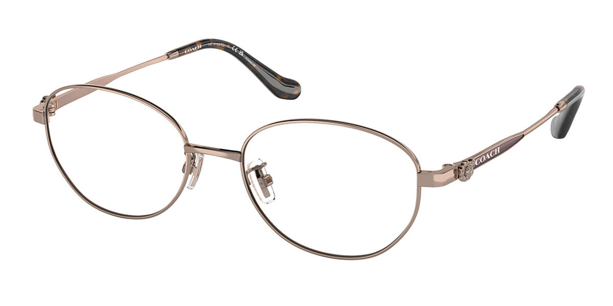 Coach HC5153TD Asian Fit 9331 Glasses Rose Gold | VisionDirect Australia