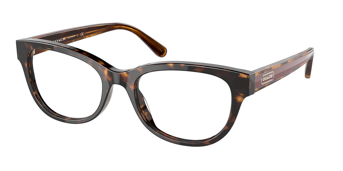 Coach HC6187F Asian Fit 5120 Glasses Dark Tortoise | VisionDirect Australia