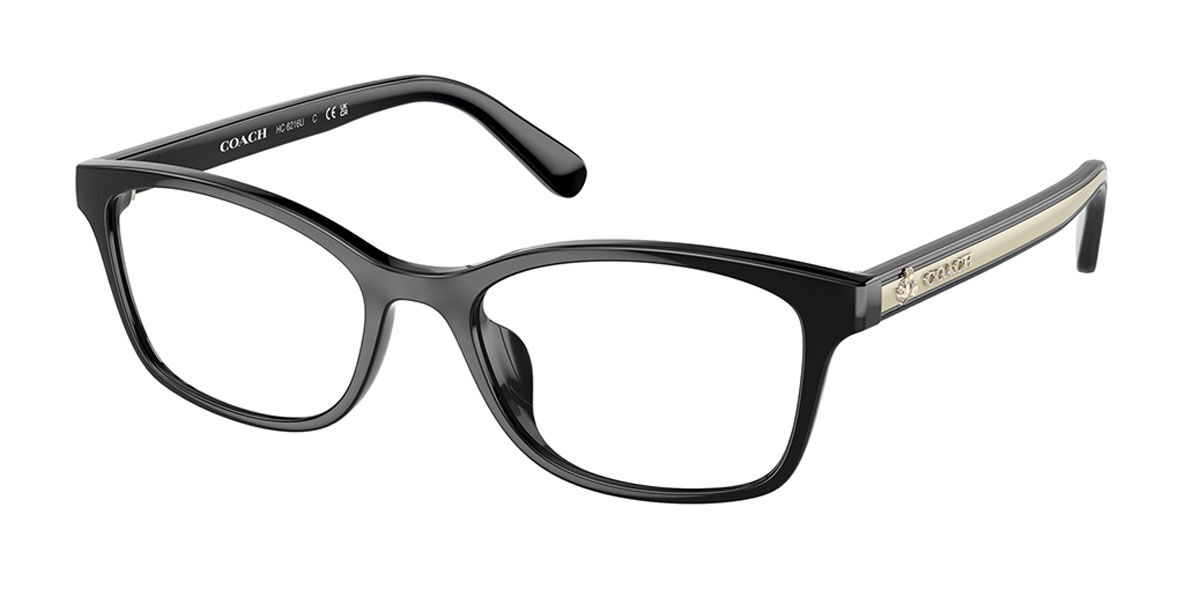Coach HC6216U Asian Fit 5002 Eyeglasses in Black | SmartBuyGlasses USA