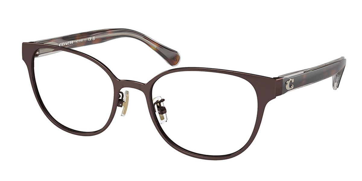 Lentes Opticos Coach HC5156 Asian Fit 9439 Marrón Oscuro ...