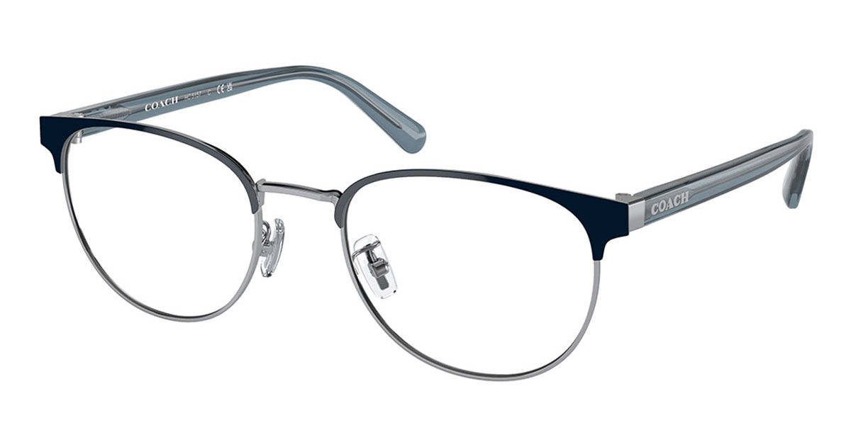 Coach HC5157 Asian Fit 9537 Glasses Blue Silver | VisionDirect Australia