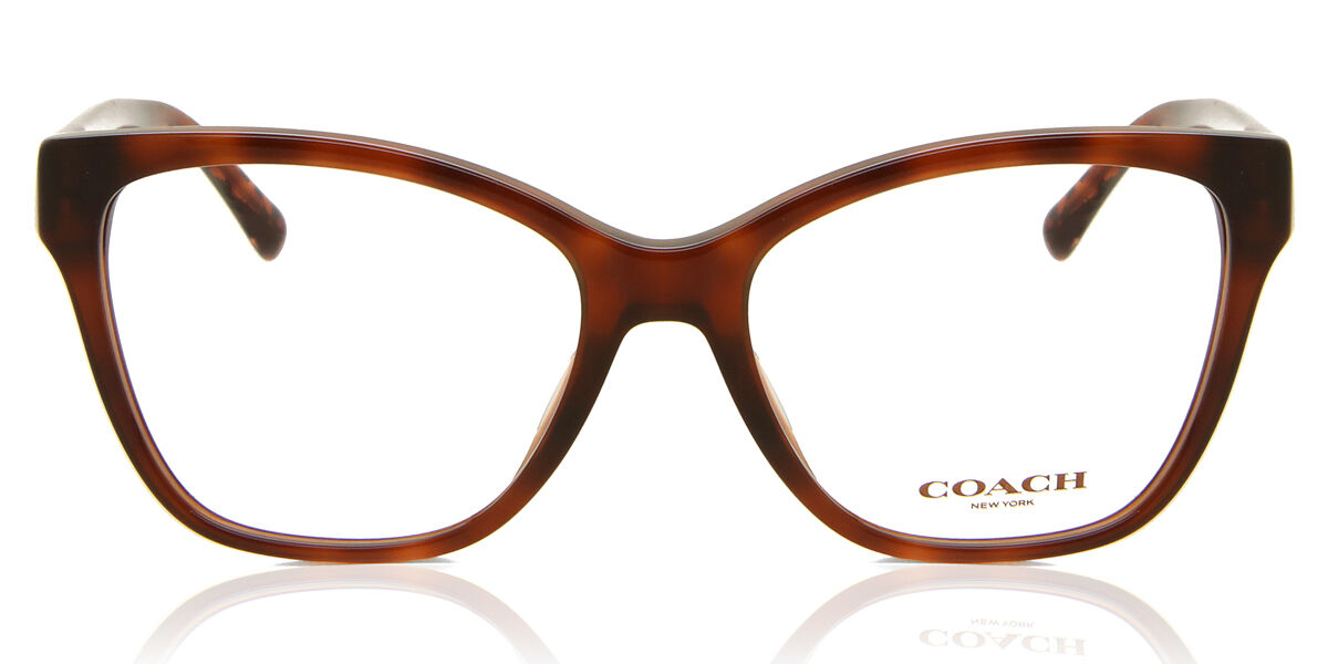 Coach HC6207U Asian Fit 5741 Eyeglasses in Dark Tortoise ...