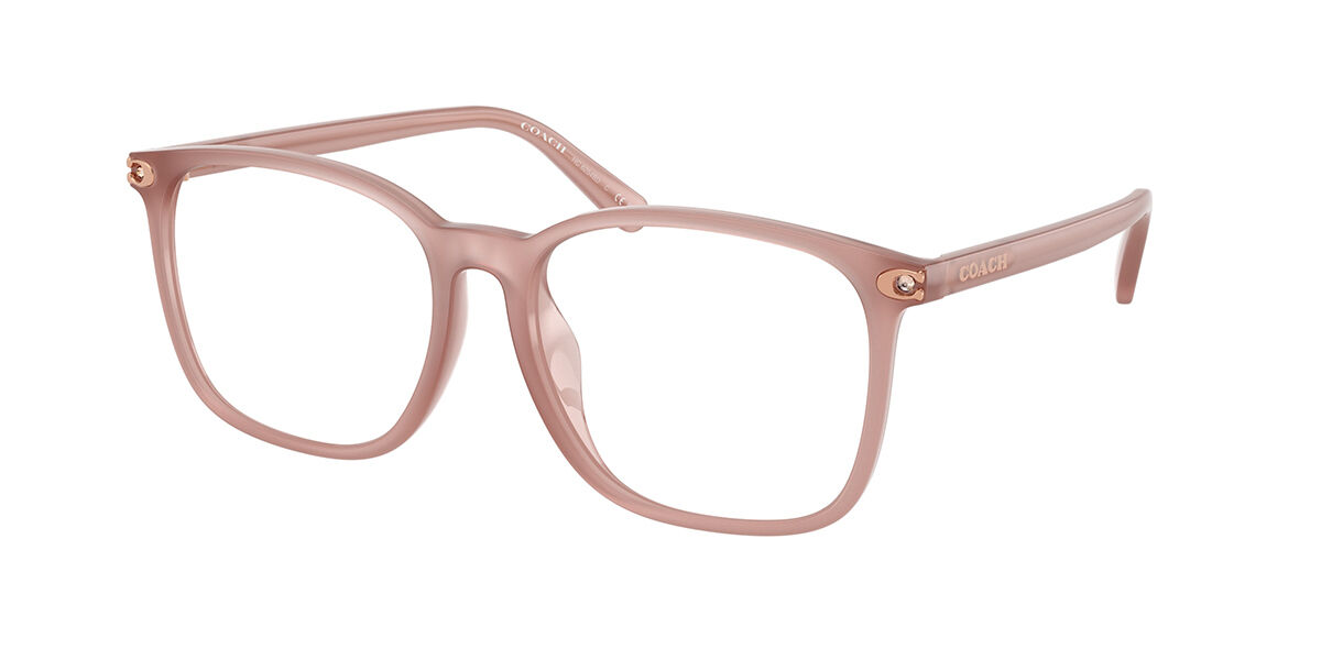 Coach HC6254BD Asian Fit 5839 Glasses Milky Buff Pink | VisionDirect ...