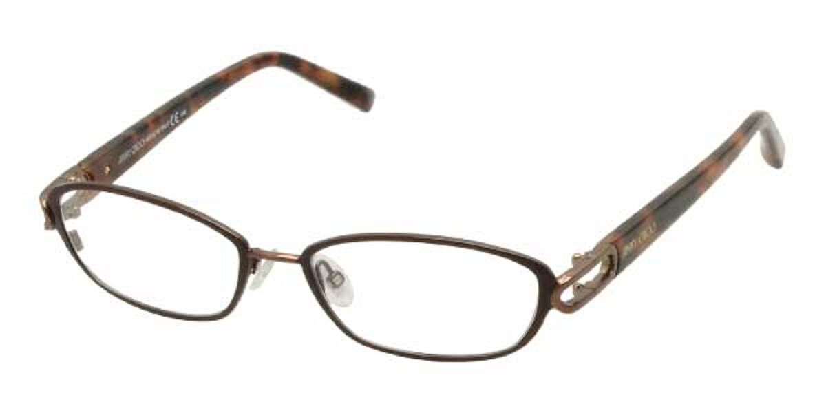 Jimmy Choo 40 AXN Eyeglasses in Brown | SmartBuyGlasses USA