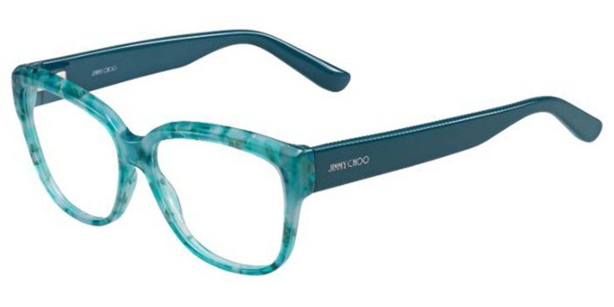 Jimmy Choo 117 W12 Glasses Green | VisionDirect Australia