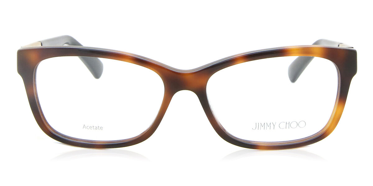 Jimmy Choo Jc110 6VL Rectangle Tortoiseshell Eyeglasses ...