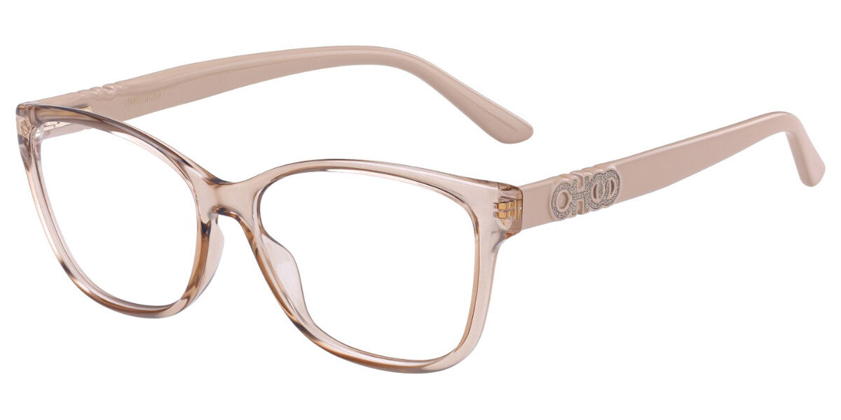 Jimmy Choo JC238 FWM Glasses Transparent Pink | SmartBuyGlasses UK