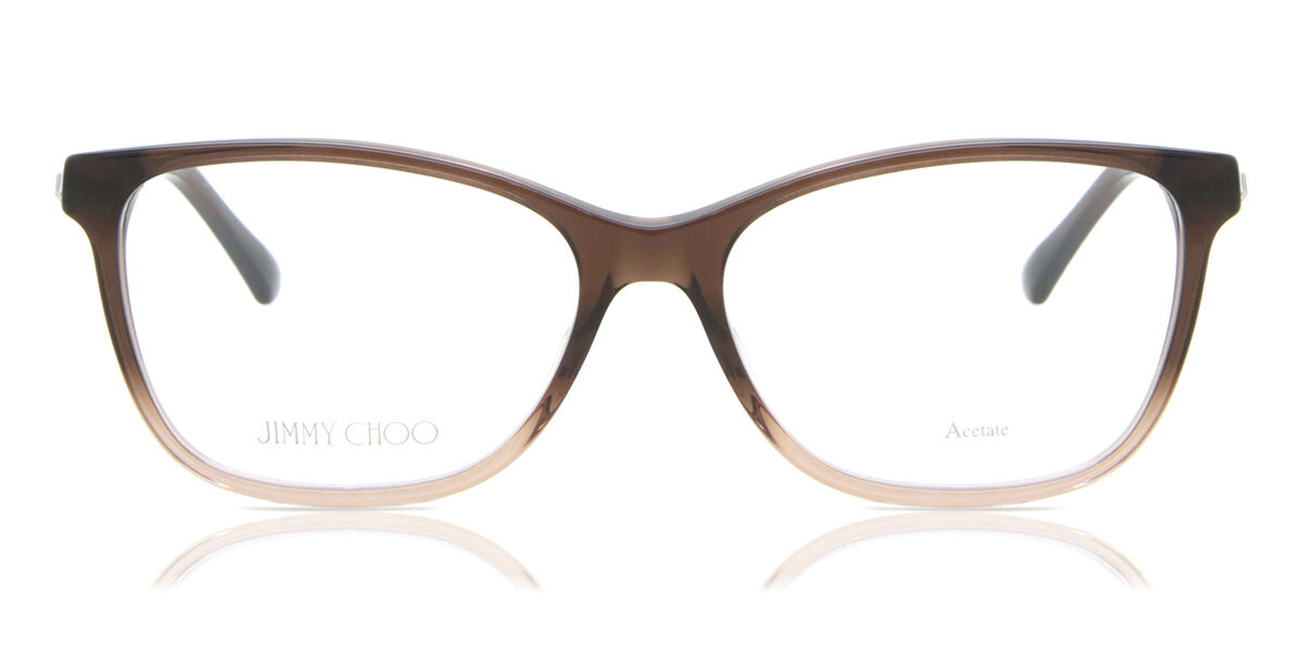 Jimmy Choo JC274 0MY Glasses Transparent Brown | VisionDirect Australia