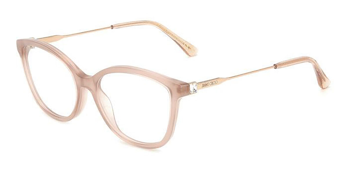 Jimmy Choo JC373 KON Glasses Transparent Nude | VisionDirect Australia