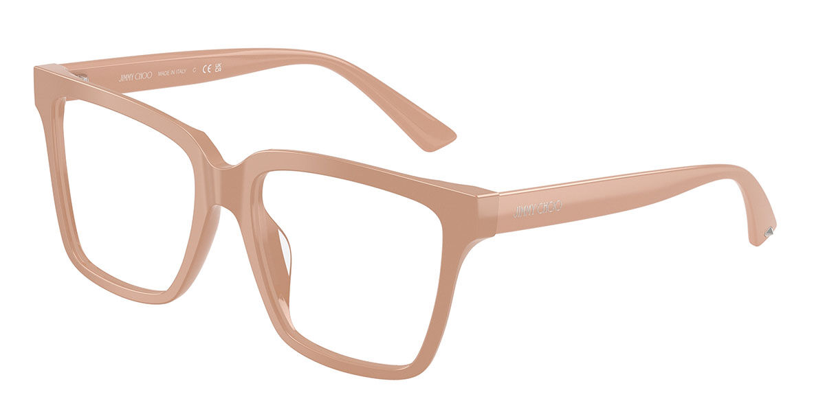 Jimmy Choo JC3040U 5019 Square Pink Frame Eyeglasses | SmartBuyGlasses ...