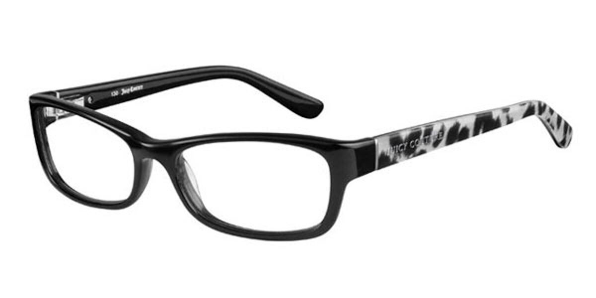 Juicy Couture JU 131 9OX Eyeglasses in Black Grey Spotted ...