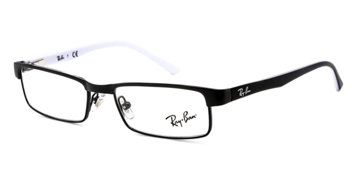 Ray-Ban Kids RY1032 4005 Glasses Black White | VisionDirect Australia