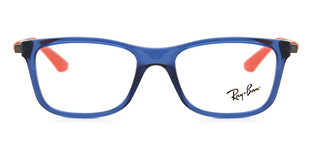 Ray-Ban Kids RY1549 3734 Eyeglasses in Transparent Blue ...