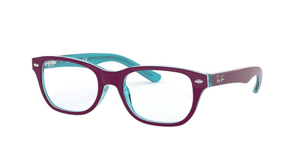 Ray-Ban Kids RY1555 3819 Glasses Blue/Yellow | VisionDirect Australia
