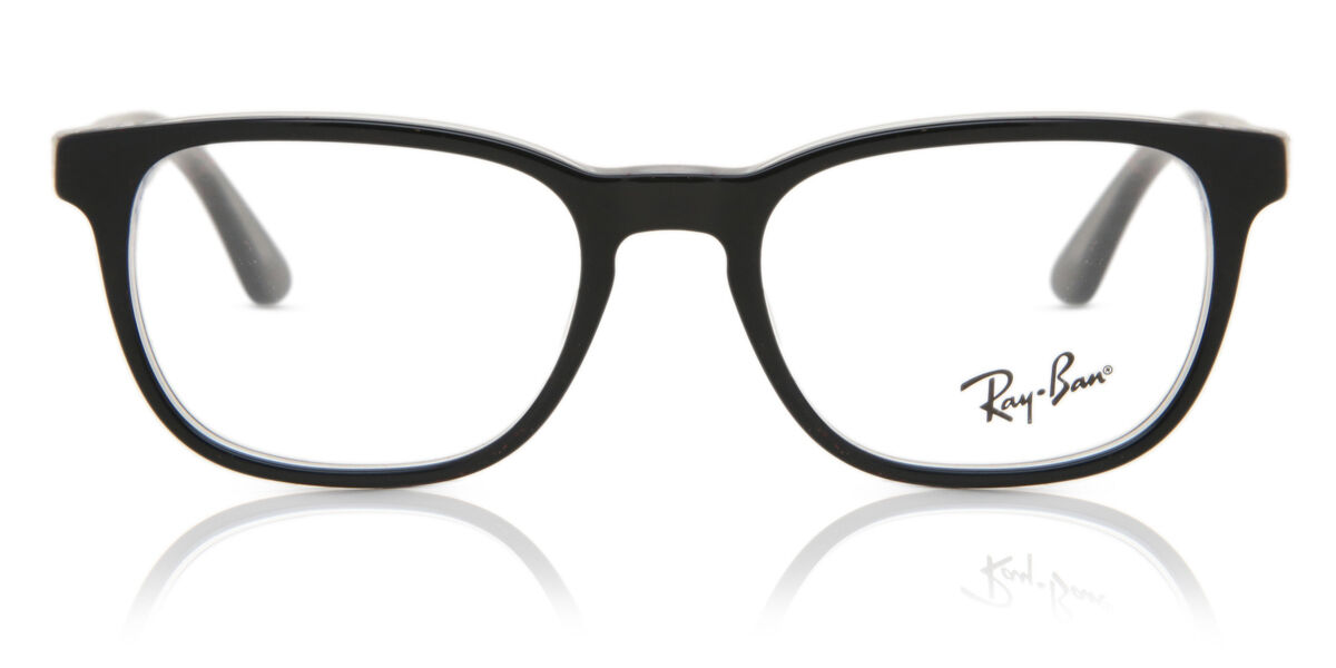 Ray-Ban Kids RY1592 3529 Glasses Transparent Black | VisionDirect Australia