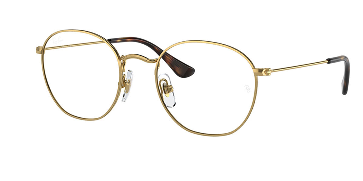 Ray-Ban Kids RY9572V Junior Rob Kids Asian Fit 4051 Eyeglasses in Gold ...