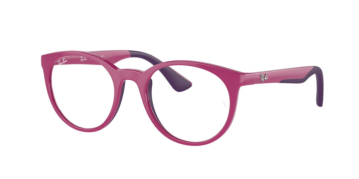 Ray-Ban Kids RY1628 3933 Eyeglasses in Fuchsia Pink on Violet ...
