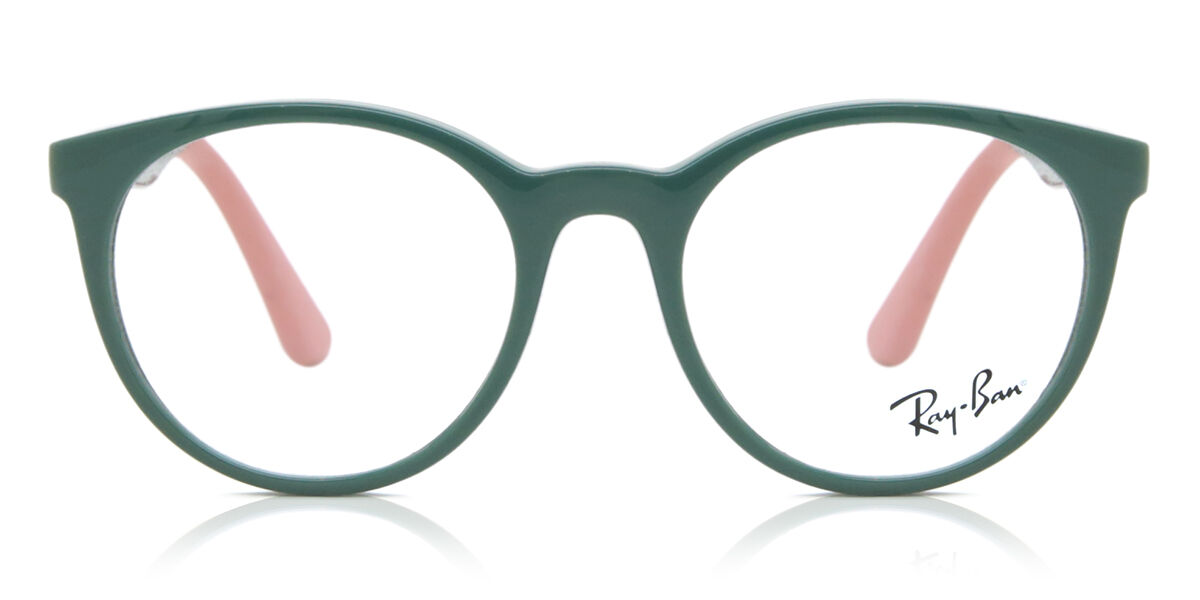Ray-Ban Kids RY1628 3952 Eyeglasses in Green on Pink | SmartBuyGlasses USA