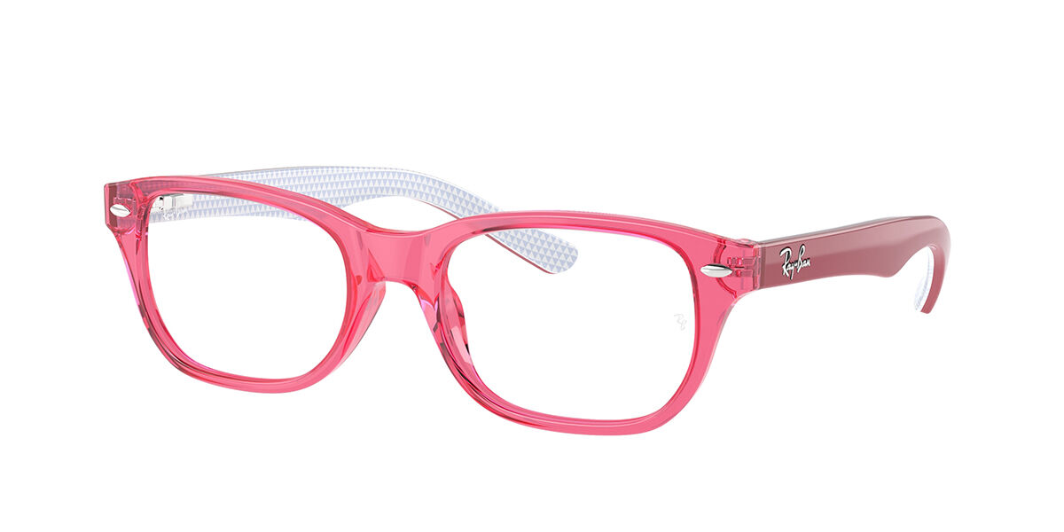 Ray-Ban Kids RY1555 3978 Glasses Transparent Pink | VisionDirect Australia