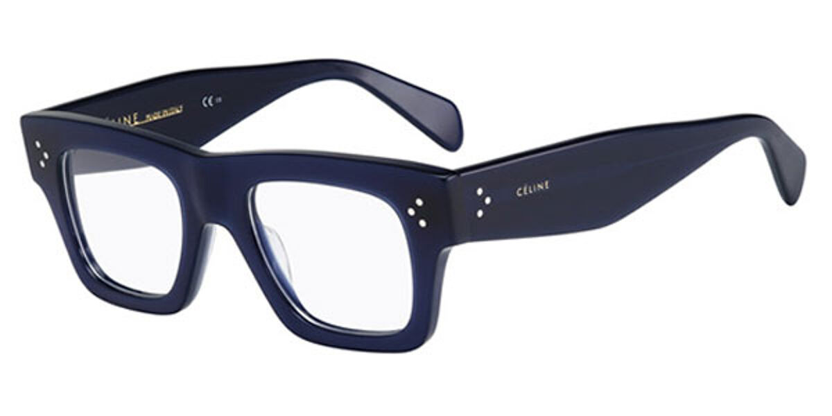 Celine CL41341 M23 Eyeglasses in Dark Blue | SmartBuyGlasses USA