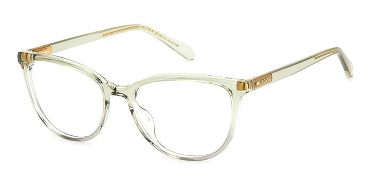 Fossil FOS 7144/G 0OX Eyeglasses in Transparent Light Green ...