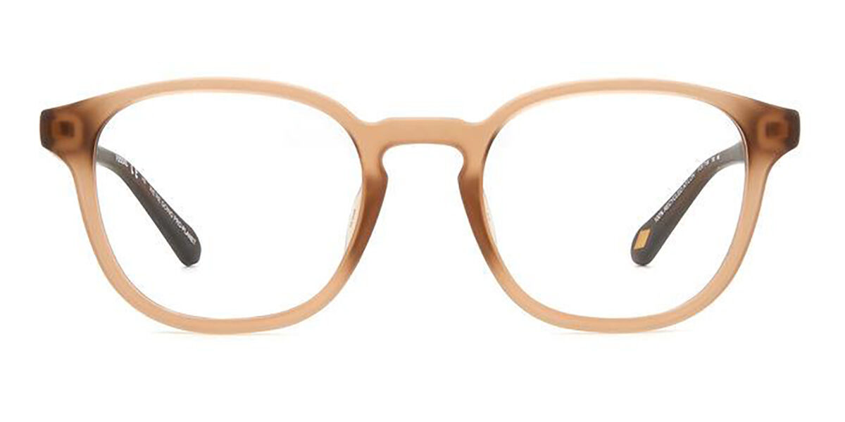 Fossil FOS 7156 TUI Eyeglasses in Frosted Brown | SmartBuyGlasses USA