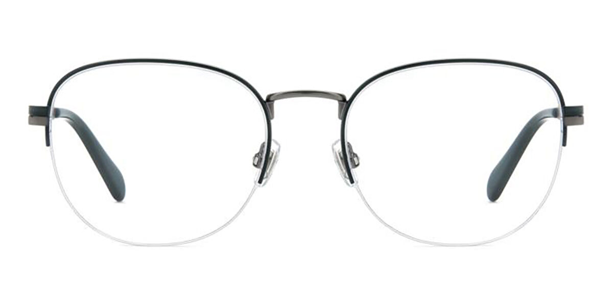 Fossil FOS 7184/G DLD Eyeglasses in Matte Green/Silver ...