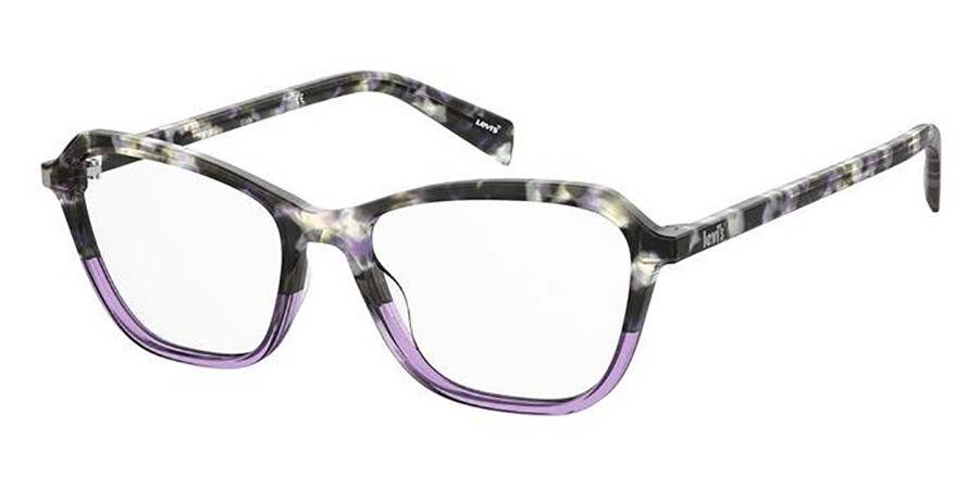 Levi's LV 1033 MMH Eyeglasses in Lilac Purple Tortoise Two-Tone | SmartBuyGlasses USA