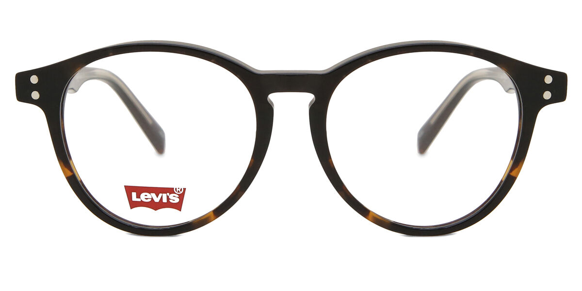 Levi's LV 5013 086 Eyeglasses in Dark Tortoise | SmartBuyGlasses USA