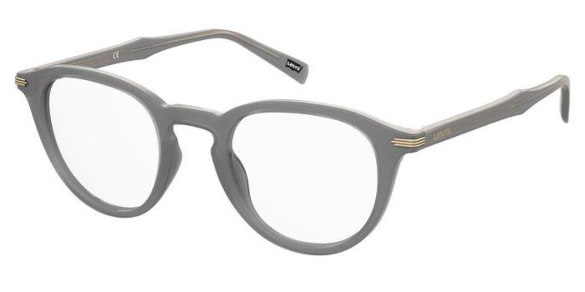 Levi's LV 5040 KB7 Eyeglasses in Transparent Dark Grey | SmartBuyGlasses USA