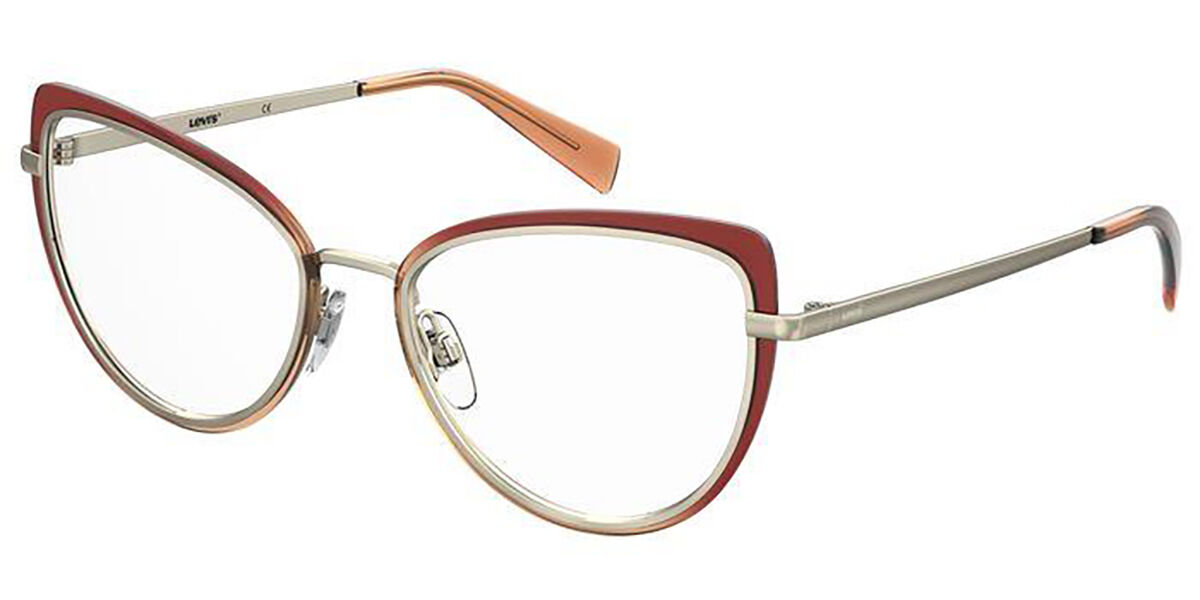 Levi's LV 1050 Y5V Eyeglasses in Peach Gold | SmartBuyGlasses USA