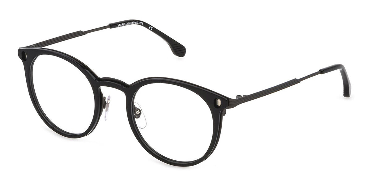 Lozza VL2376 Pavia 7 0700 Glasses Shiny Black | VisionDirect Australia