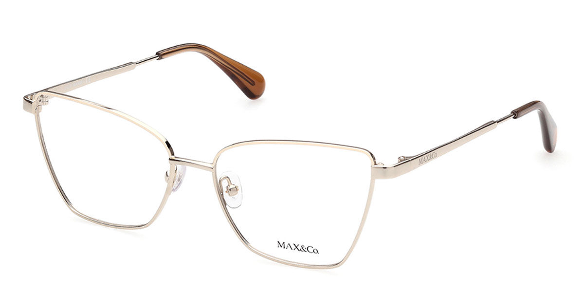 Max & Co. MO5035 032 Eyeglasses in Pale Gold | SmartBuyGlasses USA