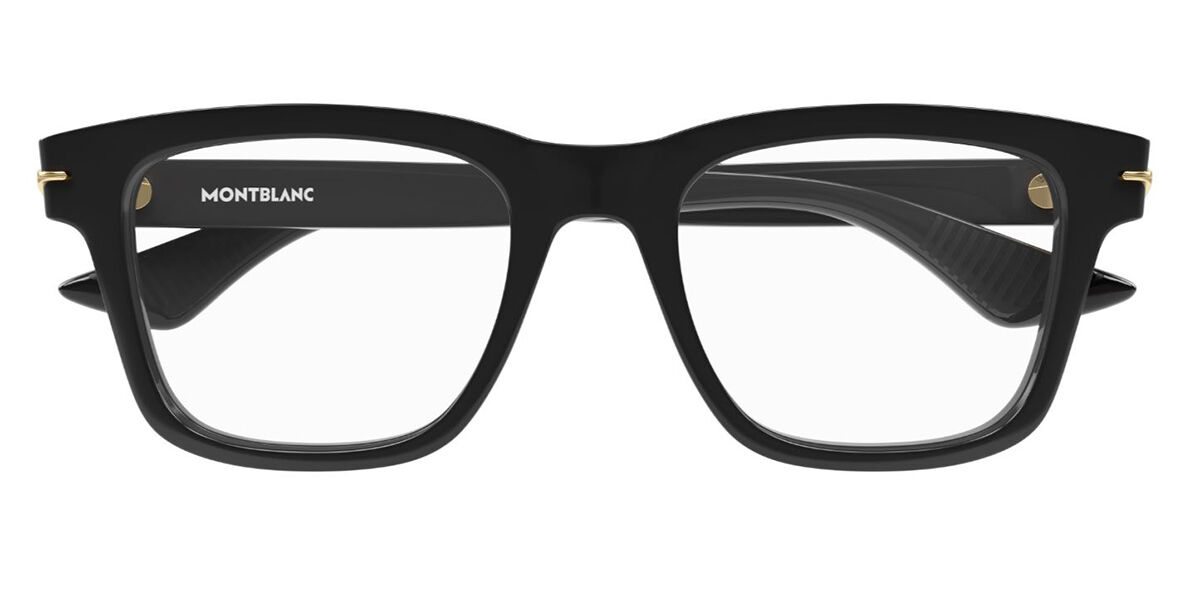 Mont Blanc MB0266O 005 Eyeglasses in Black | SmartBuyGlasses USA