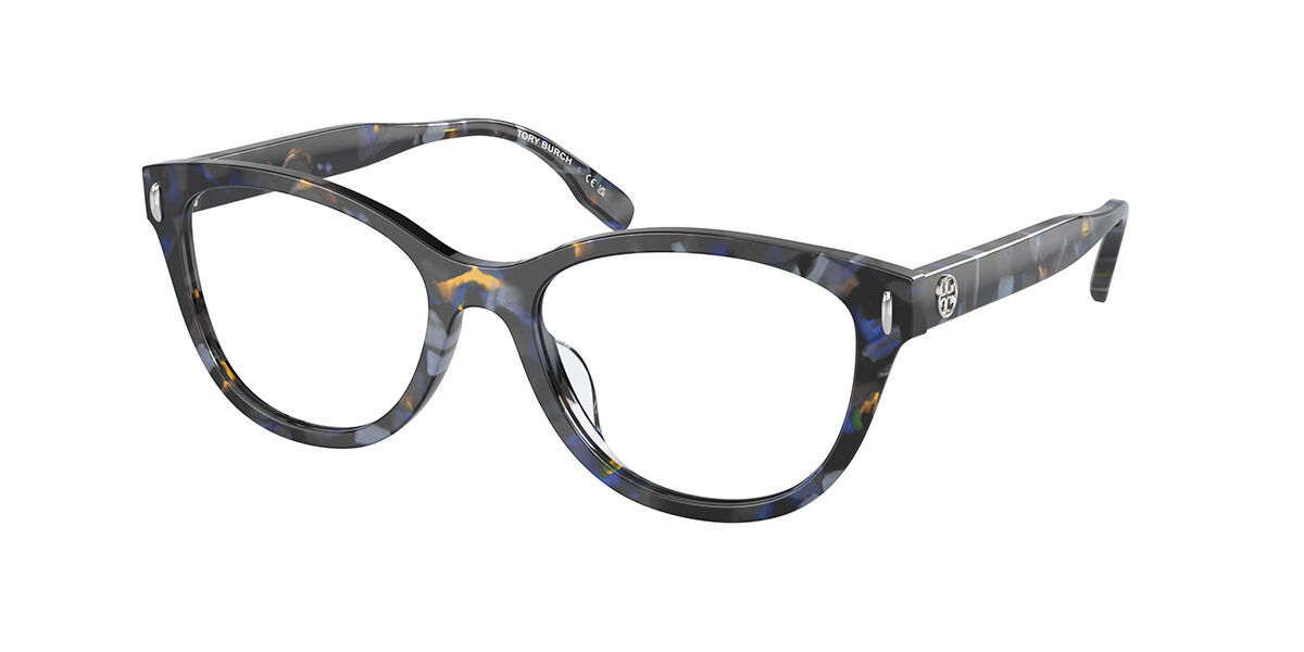 Tory Burch TY2137U 1957 Eyeglasses in Blue Tortoise | SmartBuyGlasses USA